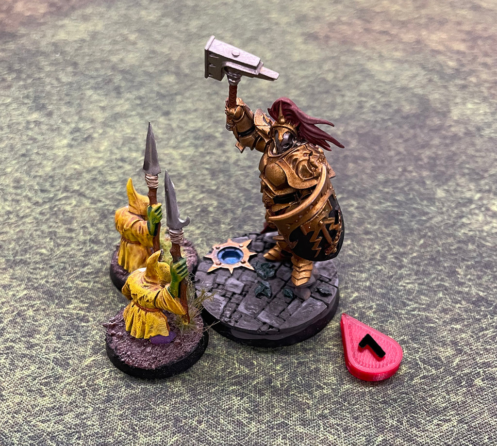 15pc Wound Counter Set (1,3,5) | Translucent Red – Terrain Genesis